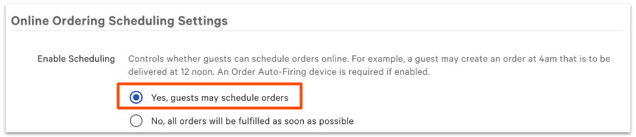 Manage Your Takeout and Delivery Schedule