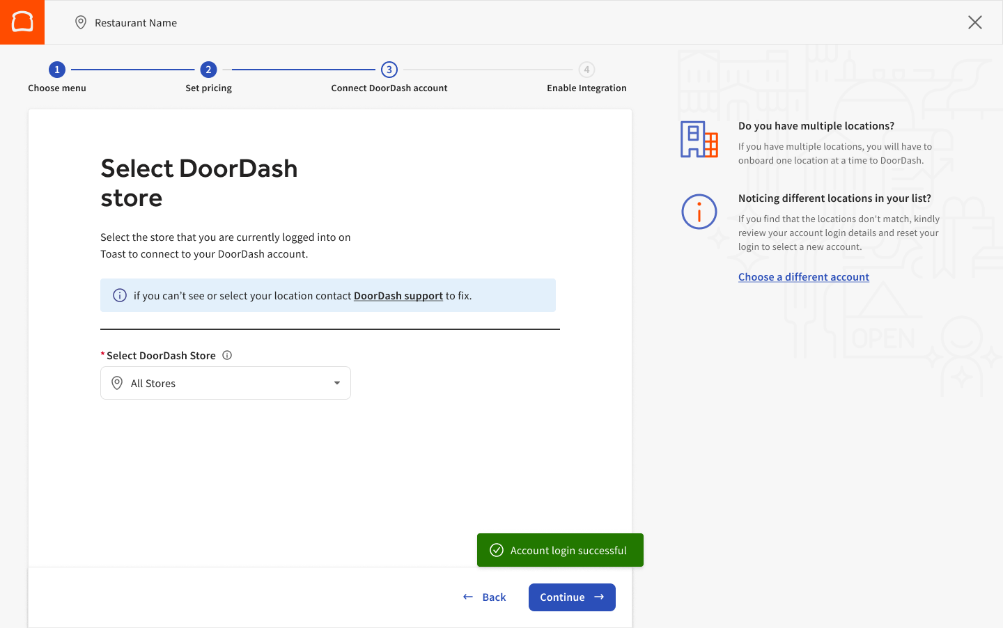 Get Started With the DoorDash Integration