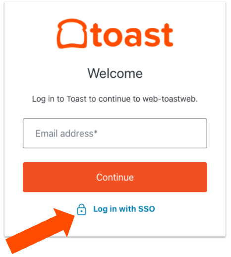 Get Started With Single Sign-On Login With Toast
