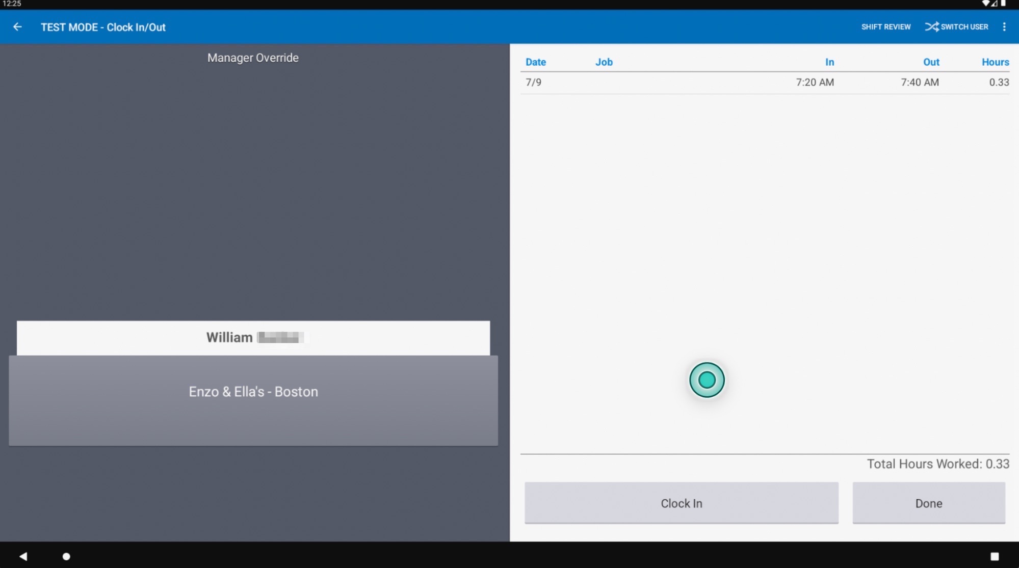 Adjust Time Entries of Shifts When They Run Over