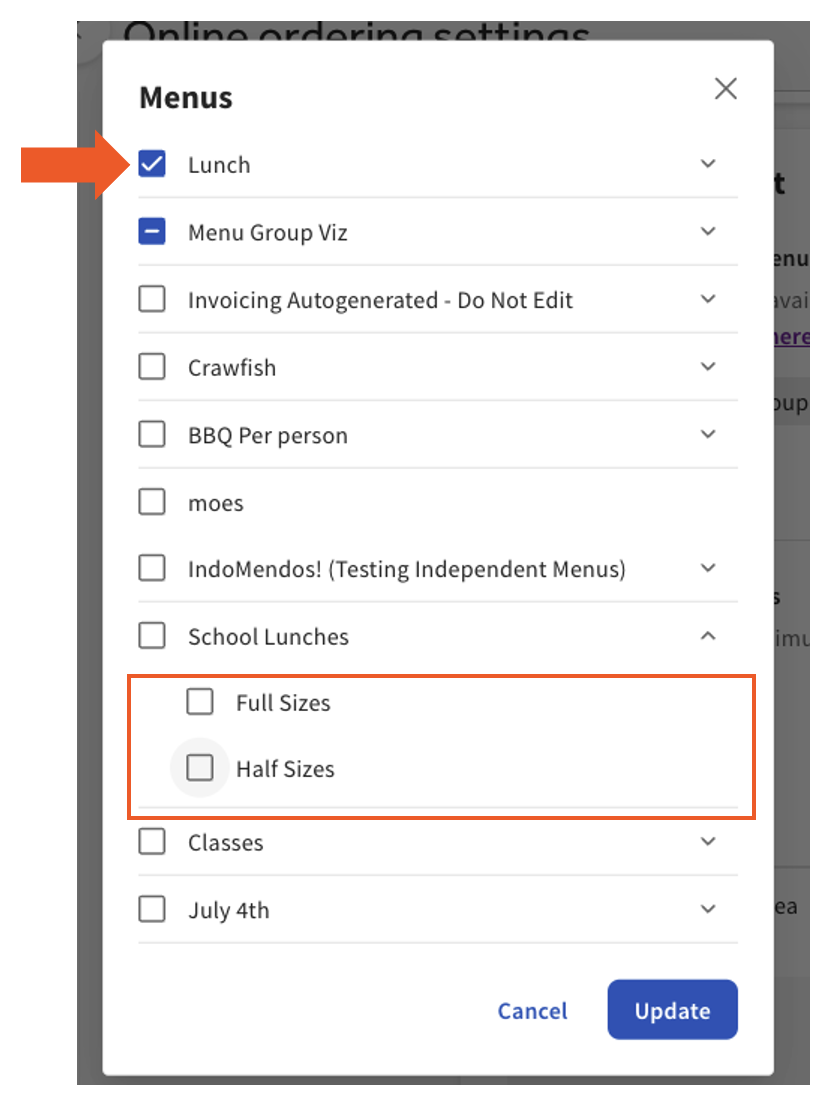 Optimize Toast Catering Online Ordering