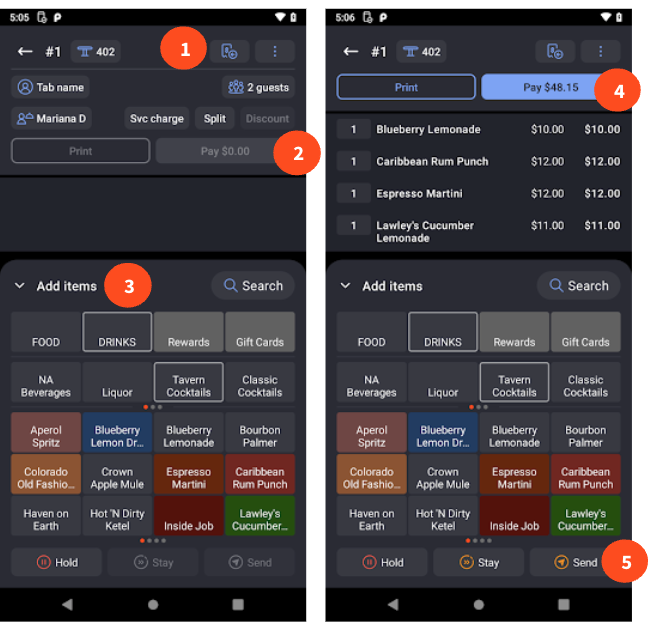 Manage Orders With Toast POS