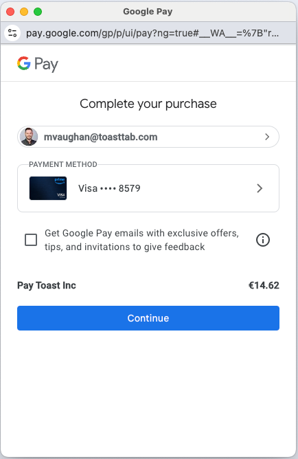 Split Payments With Toast Mobile Order & Pay®