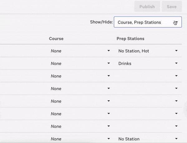 Use Advanced Properties to Edit Your Menu in Bulk