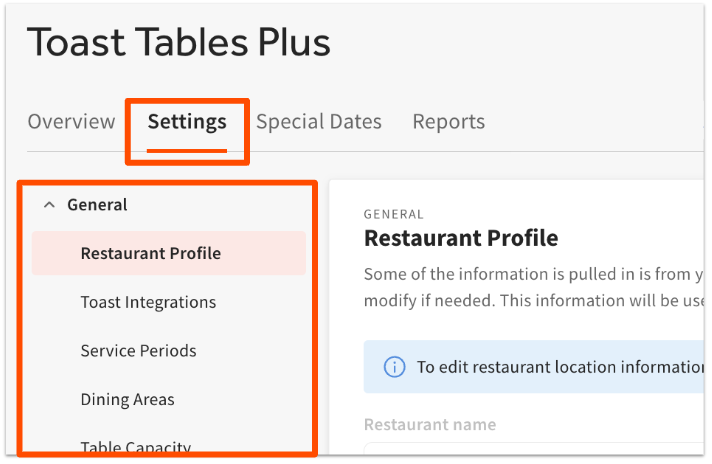 Get Started With Toast Tables