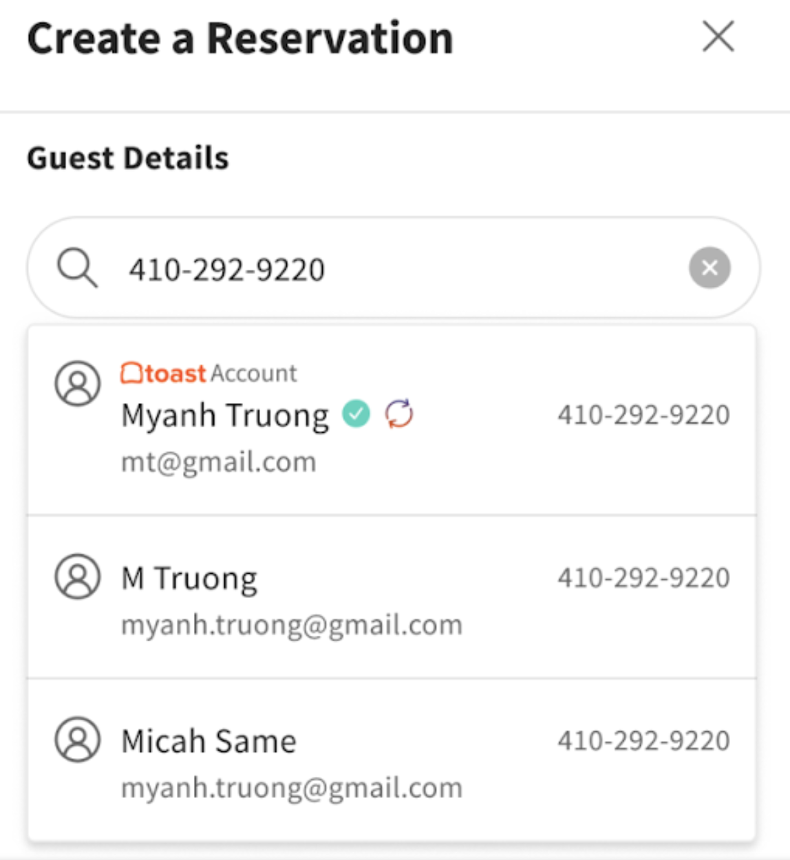 Get Started With Toast Tables