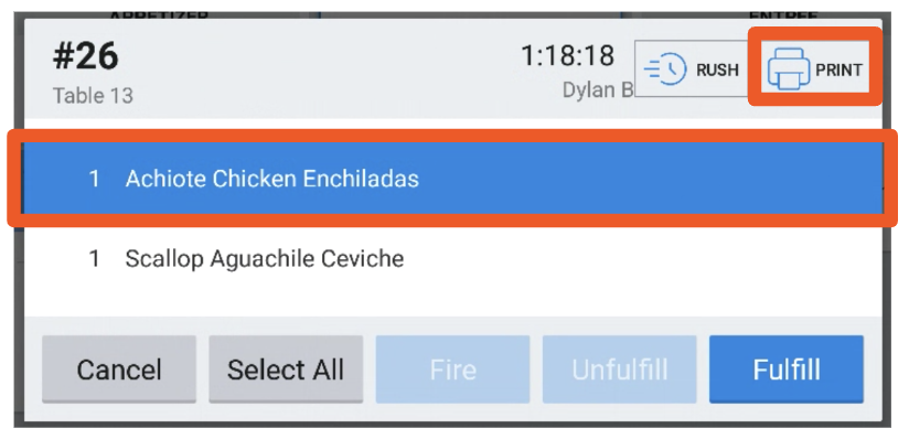Set Up and Print Item Labels