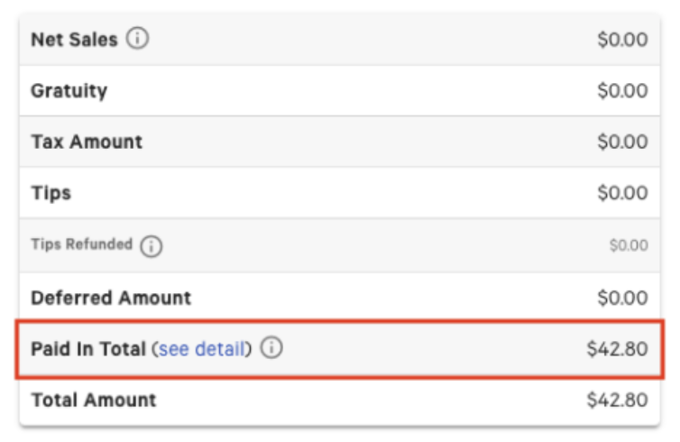Reporting for Toast Invoicing