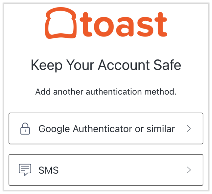 Set Up Multi-Factor Authentication