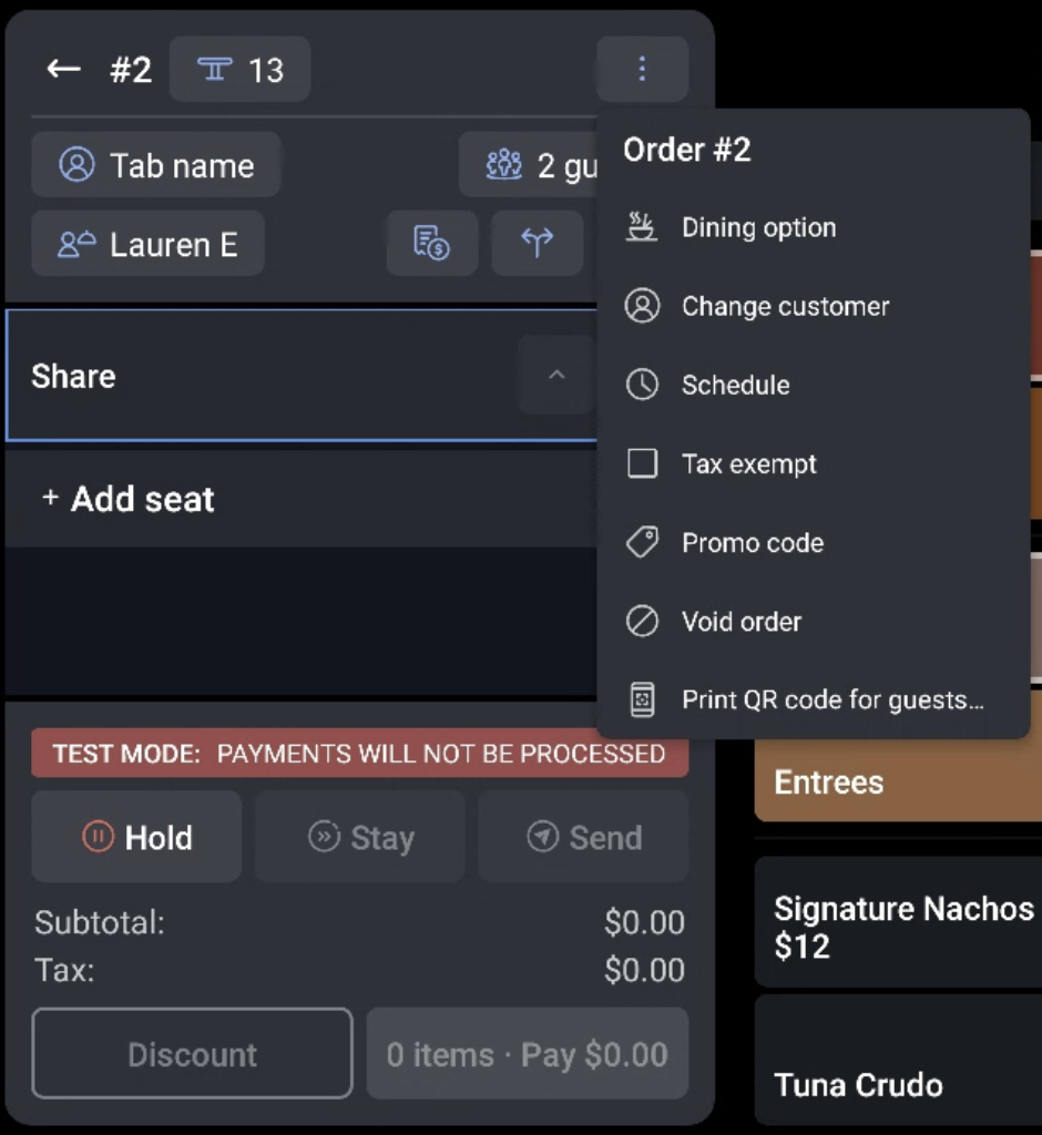 Schedule Future Orders