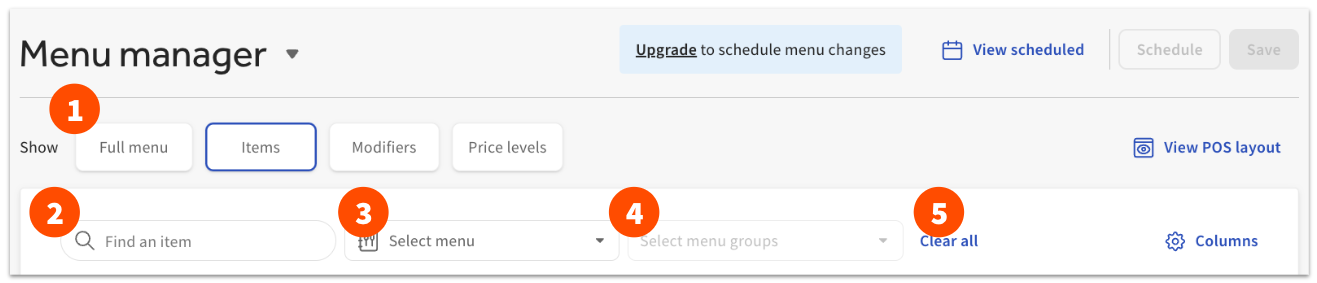 Get Started With Menu Manager