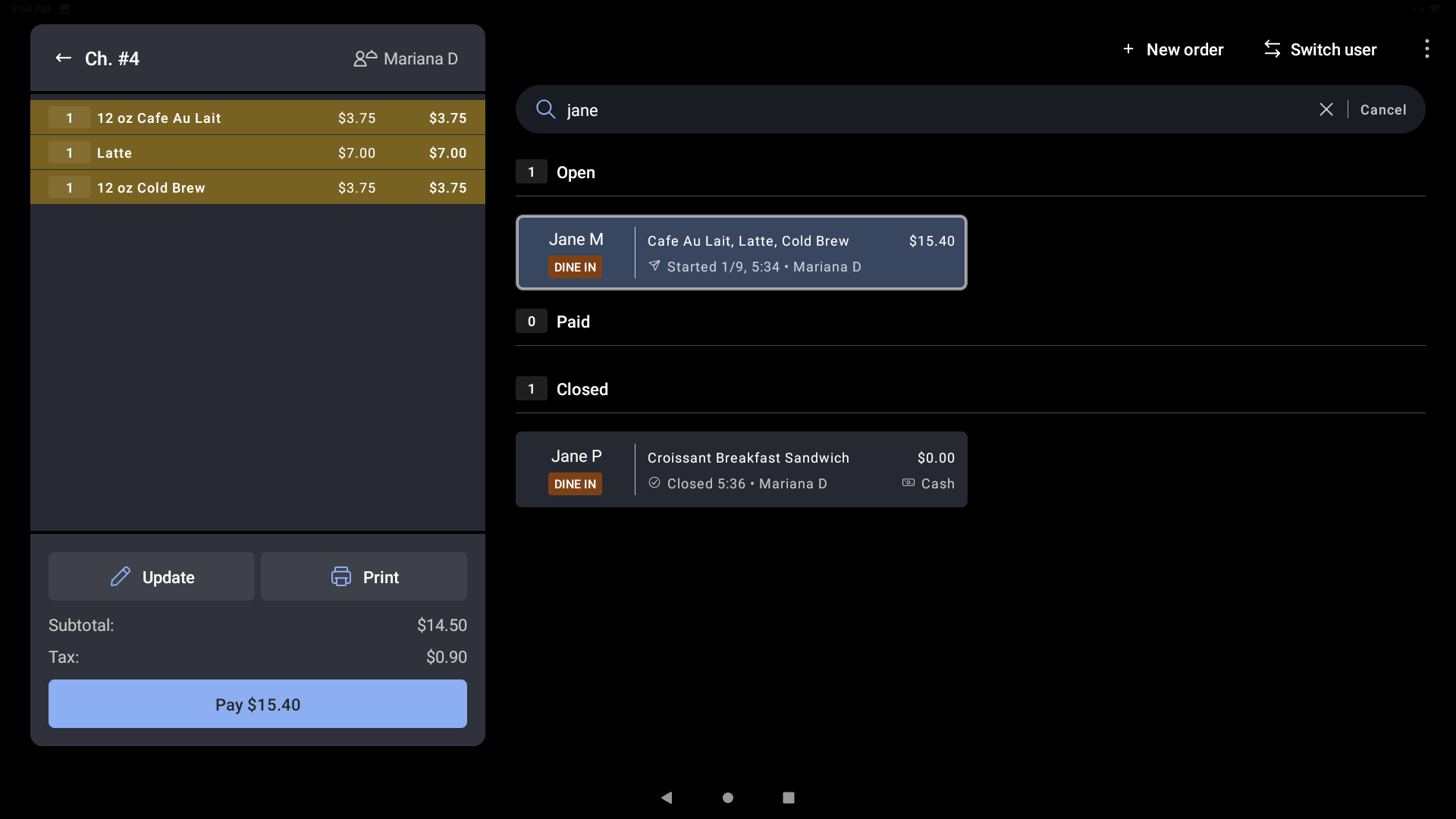 Manage Payments With Toast POS