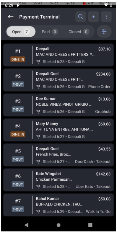 Manage Payments With Toast POS