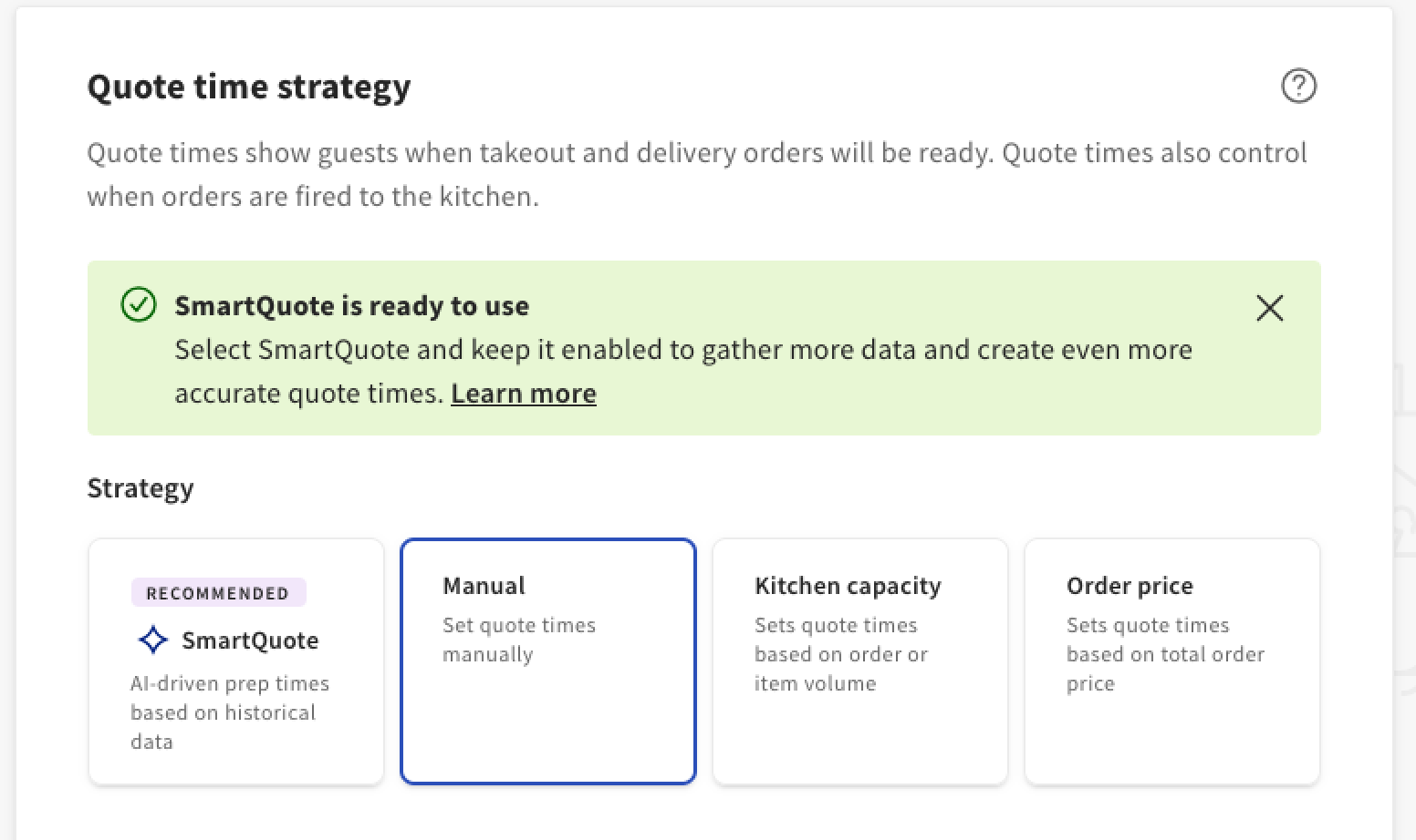 Get Started With SmartQuote