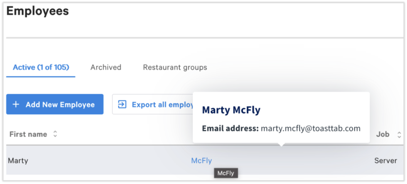 Toast Payroll: Use the Toast Pay Card - Employer Guide