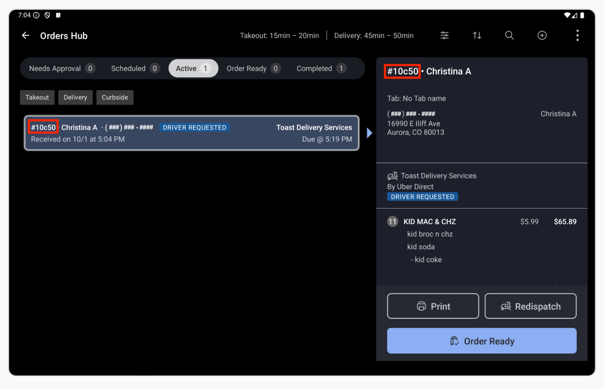 Toast Delivery Services® FAQ