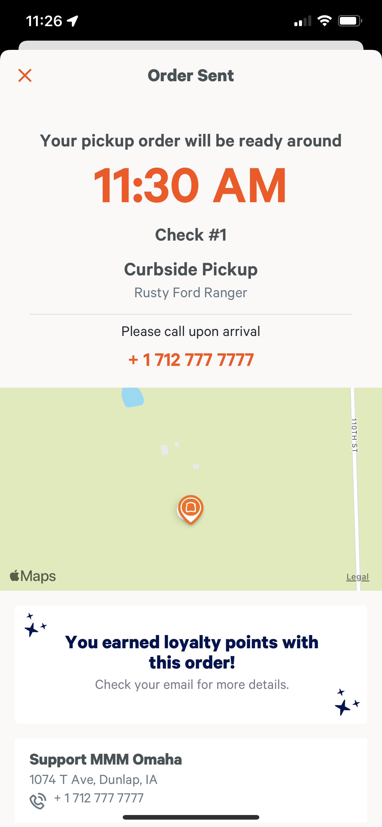 Curbside Pickup For Guests