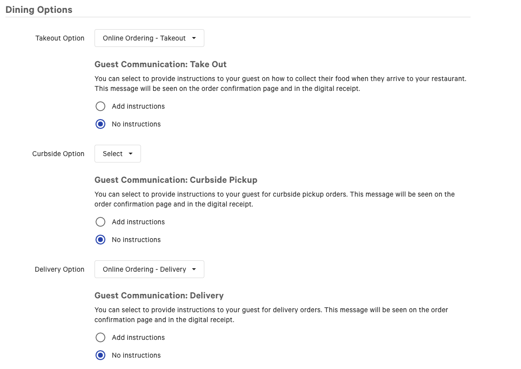 Get Started With Online Ordering