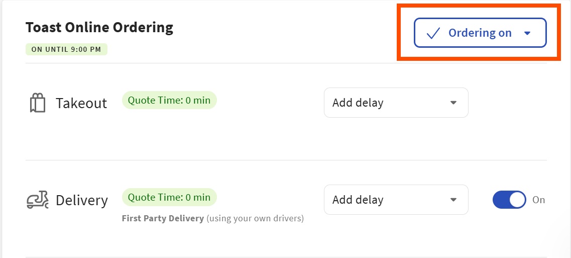 Get Help With Toast Online Ordering