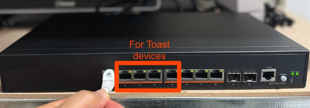Set Up Your Toast Switch