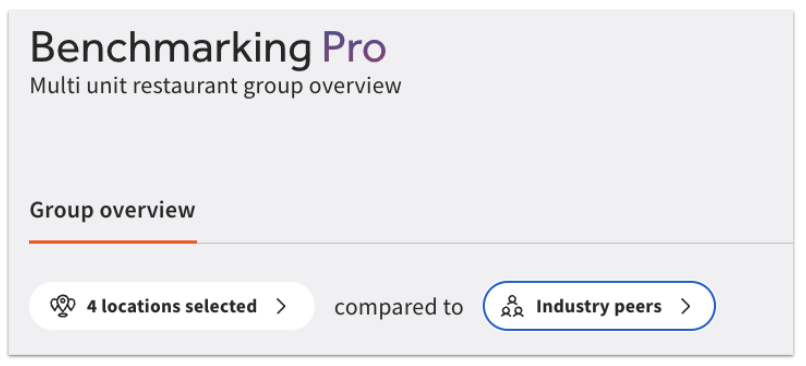 Toast Benchmarking: Multi-Unit Group Overview