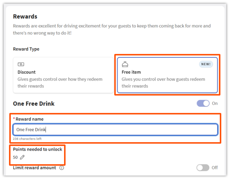 Optimize Toast Loyalty With Item-Based Rewards
