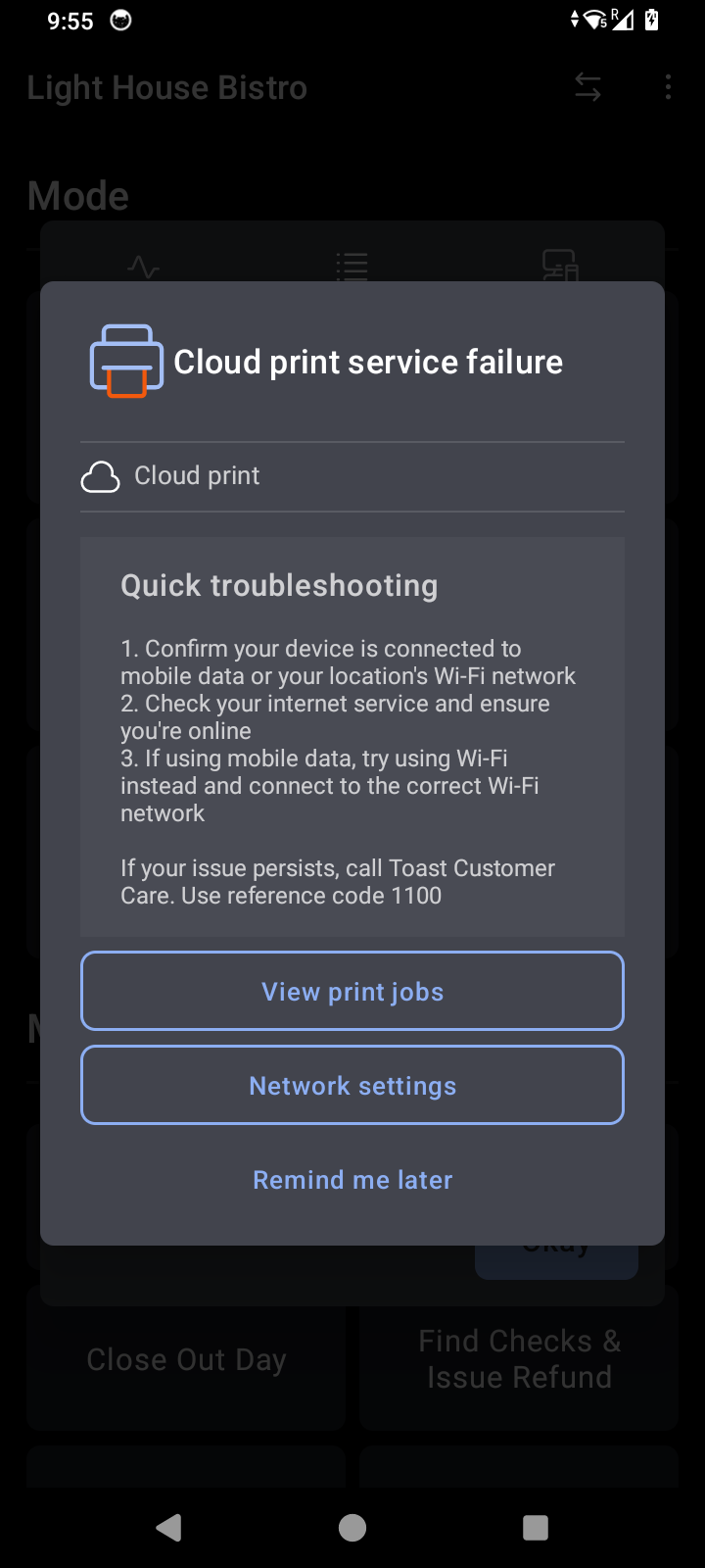 Get Help With Your Toast Go® 3 Handheld