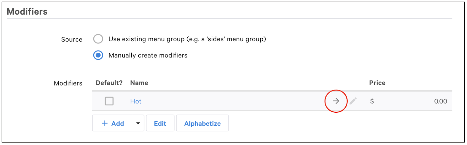 Set Up Tax Rates on Modifiers (Australia, Canada, Ireland and U.K.)