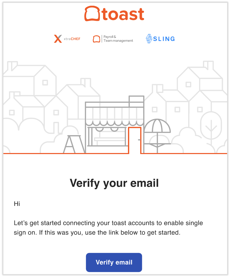 Unified Login Experience for Toast Web and Toast Payroll