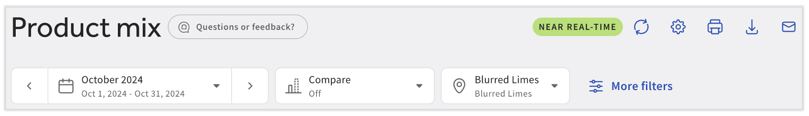 Product Mix (PMIX) Report Overview