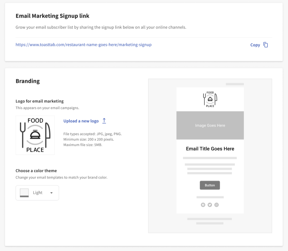 Set Up an Ongoing Toast Marketing Campaign