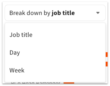 Labor Cost Breakdown Report Overview