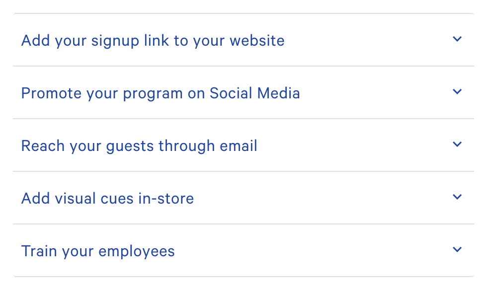 Get Started With Loyalty Program Promotion