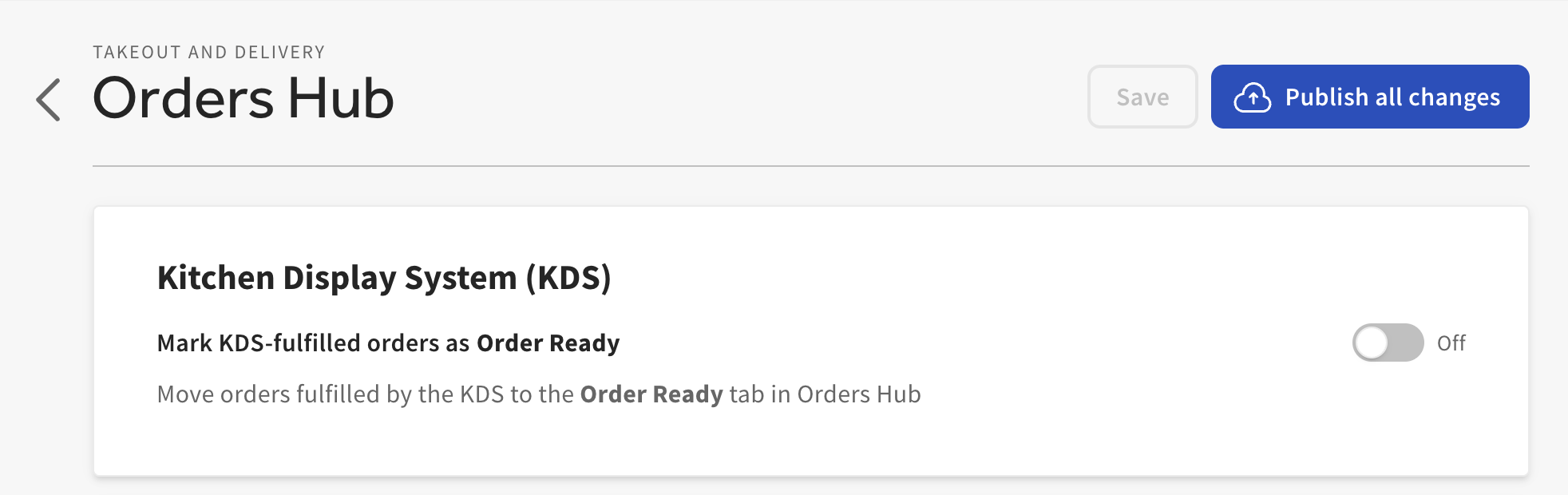 Manage Order Ready Texts From the Orders Hub