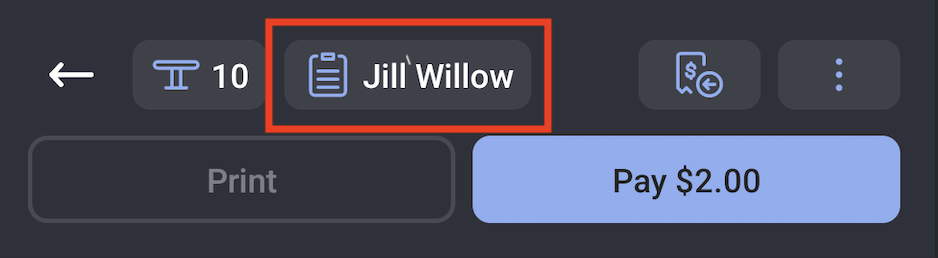 Toast Tables™: Use Digital Chits on the POS