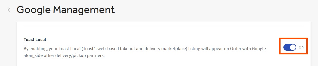 Add or Remove a Location From Toast Local