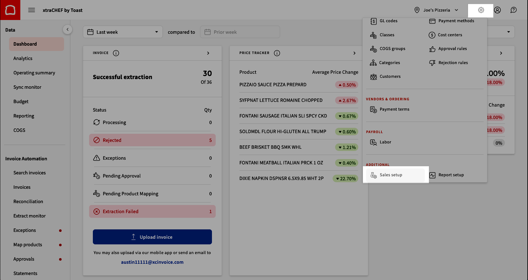 xtraCHEF: Sync With Toast Web