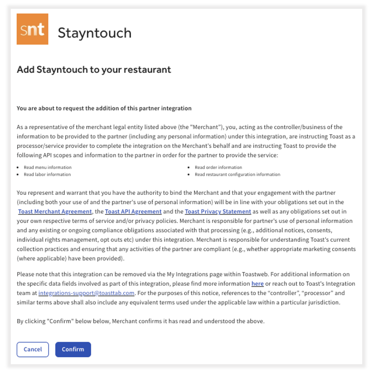 Get Started With the Stayntouch Integration