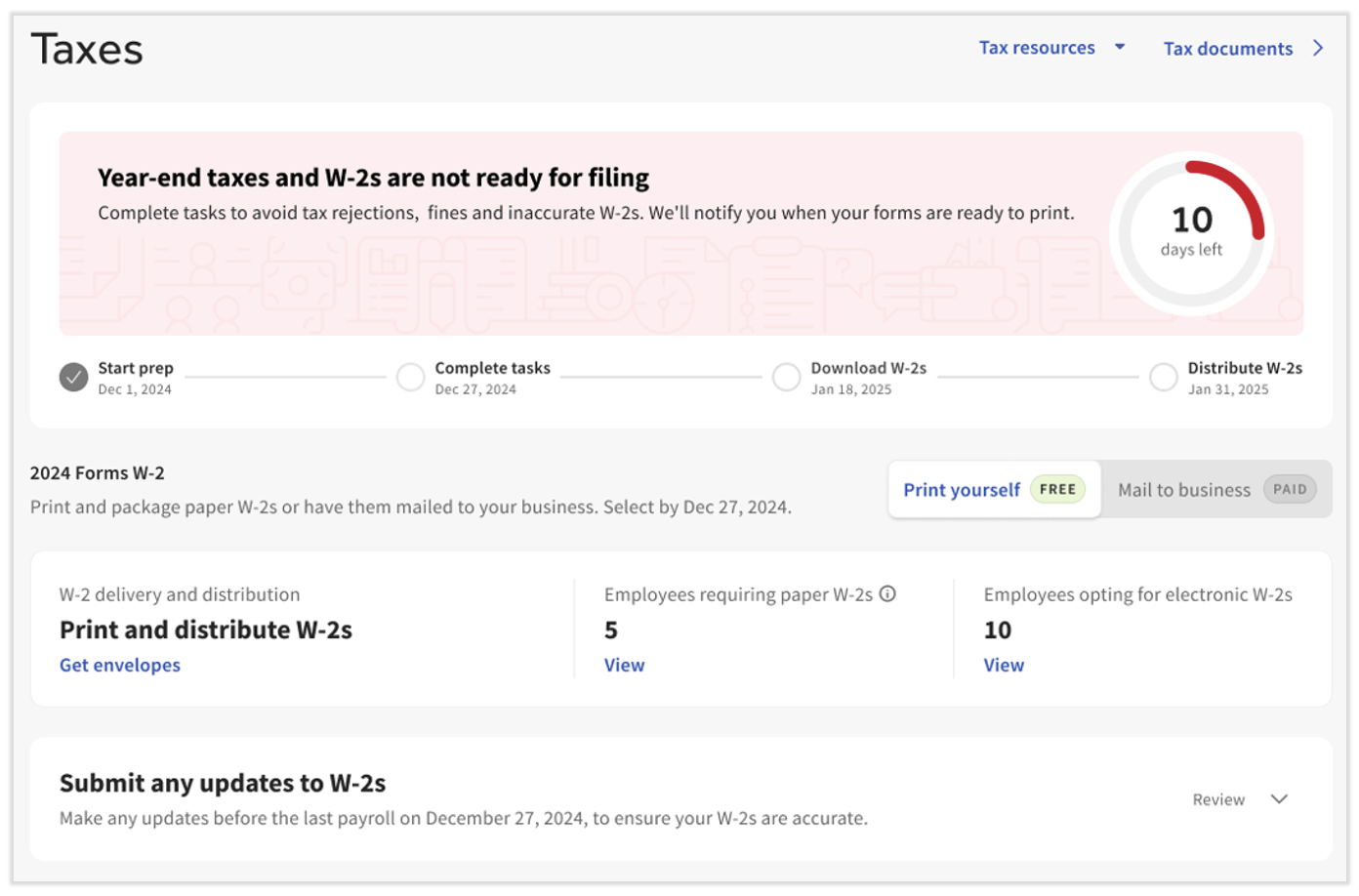 Toast Payroll: Get Started With the Year-End Checklist