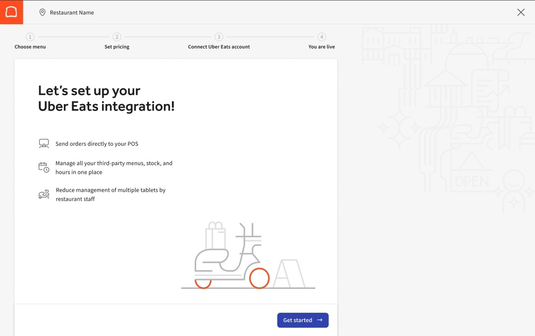 Get Started With the Uber Eats Integration