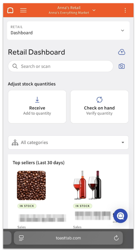 Get Started With Toast Retail