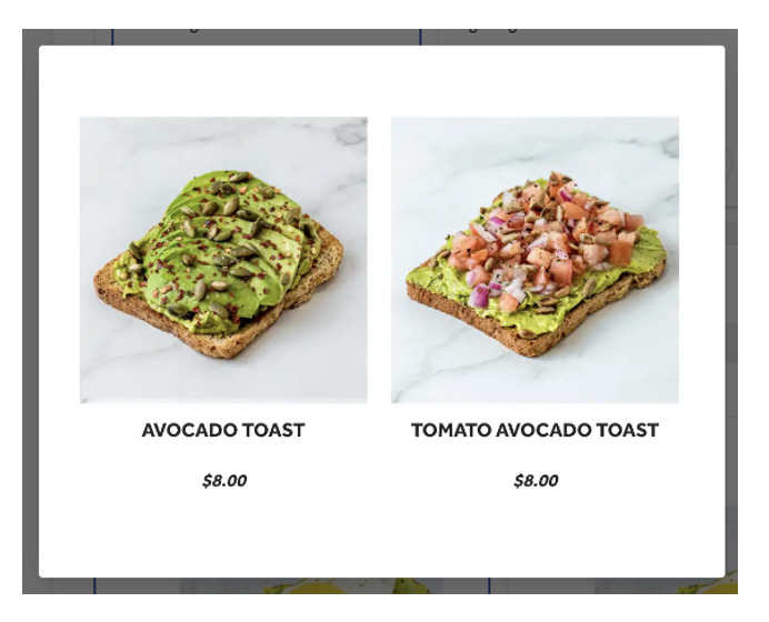 Toast Online Ordering Pro: Menu Customization